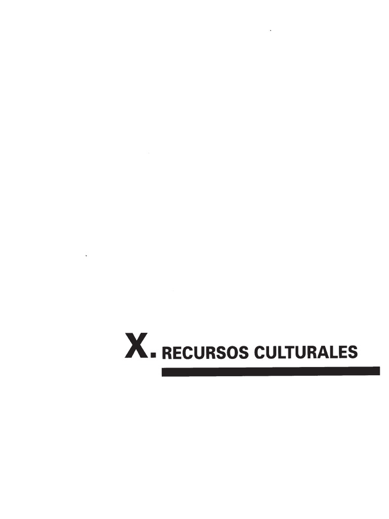 Recursos Culturales | PDF