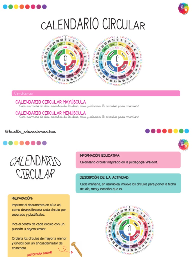 Calendario Circular | PDF