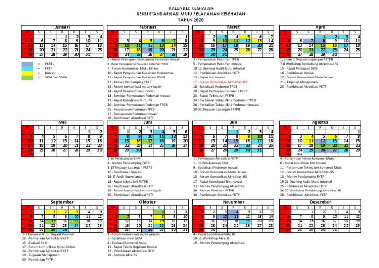 Kalender Mutu Revisi | PDF