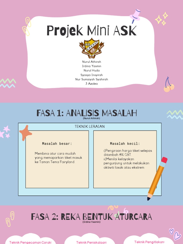 Projek Mini ASK | PDF | Komputer
