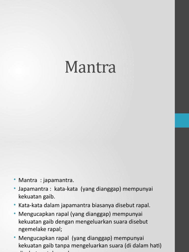 Mantra | PDF