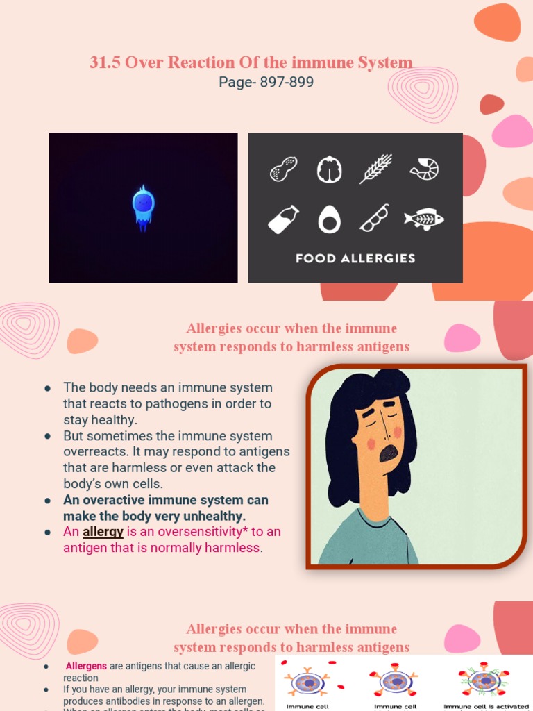 31.5-Overreaction of The Immune System With Videos - Edited | PDF ...