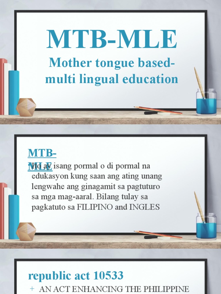 MTB-MLE in Philippine Education | PDF