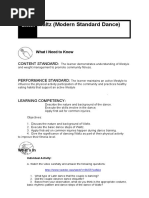 Dance Jota Rizal | PDF | Dances | Performing Arts