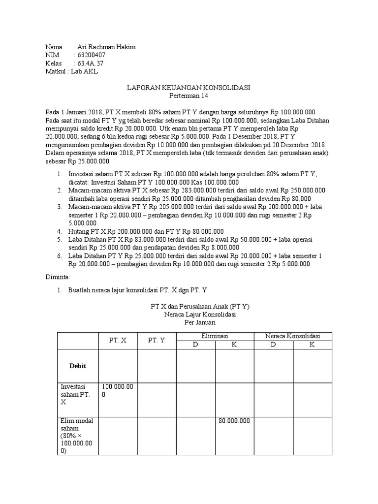 Lab - AKL P14-63200407 | PDF