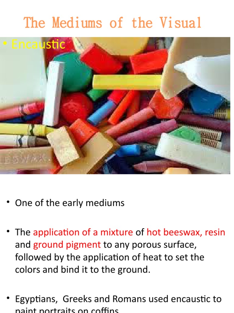 Mediums in Art | PDF | Paintings | Oil Painting