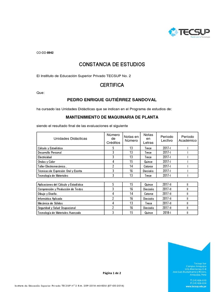 Co-dd-8942-c3-Pfr Notas I A Vi (2017!1!2020-2) Constancia de Notas ...