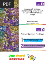 PCW MC 2016 03 Use of The Enhanced Gender Mainstreaming Evaluation ...