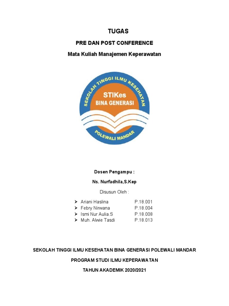 Pre Dan Post Conference | PDF