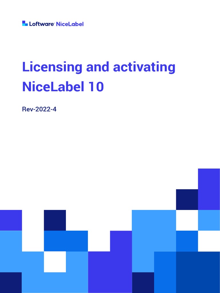 Licensing and Activating Nicelabel 10 | PDF | World Wide Web | Internet ...