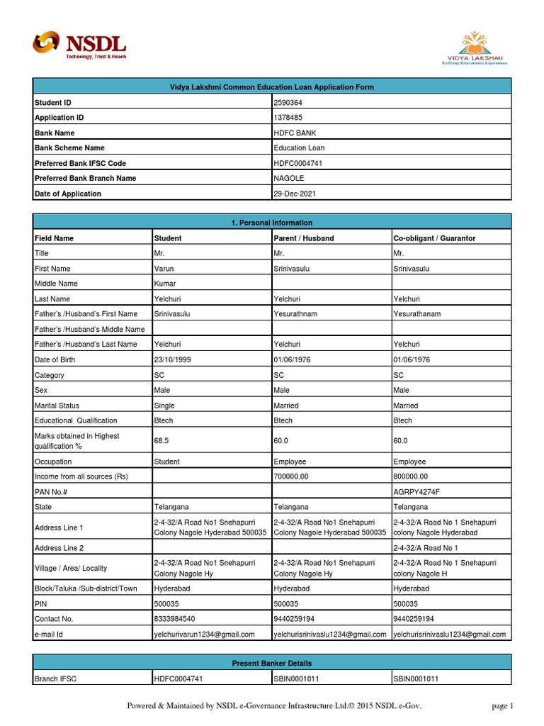 Powered & Maintained by NSDL E-Governance Infrastructure LTD.© 2015 ...