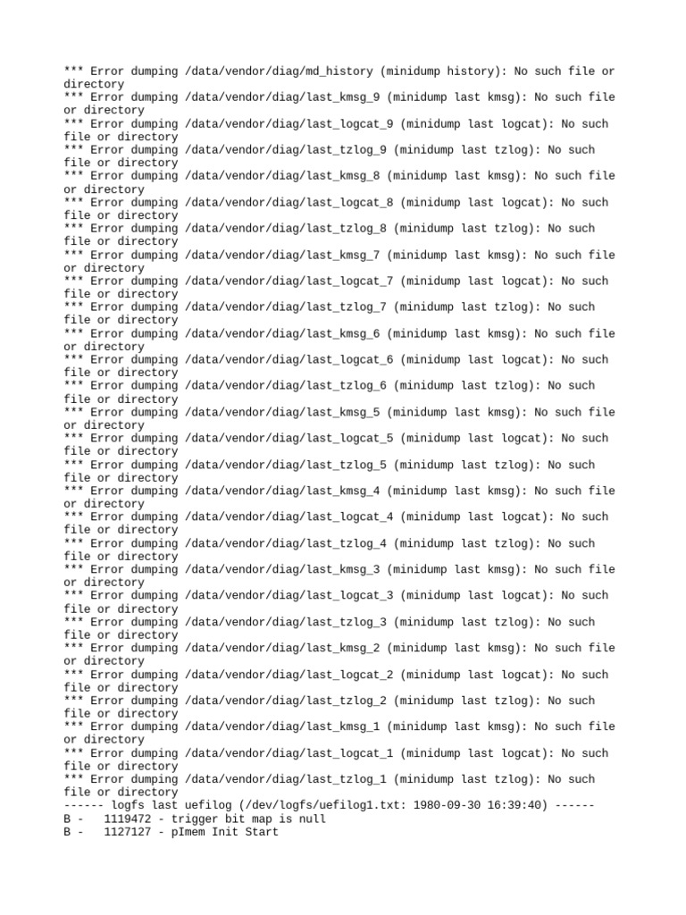 Dumpstate Board | PDF | Booting | Computer Data