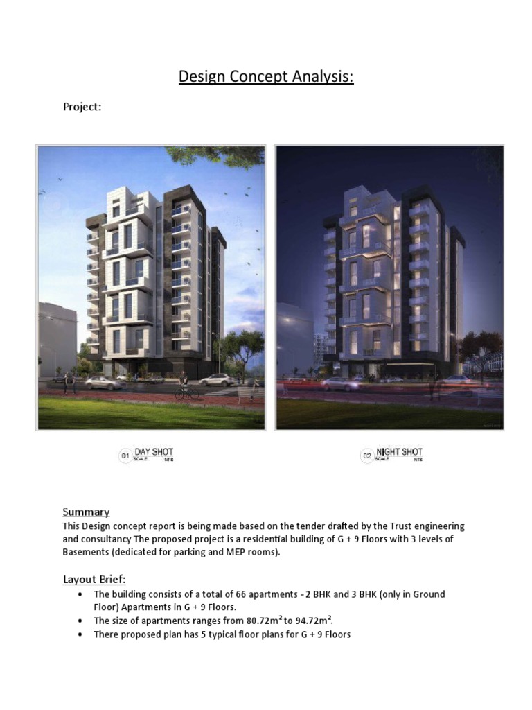 Design Concept Analysis 1 | PDF | Bedroom | Apartment