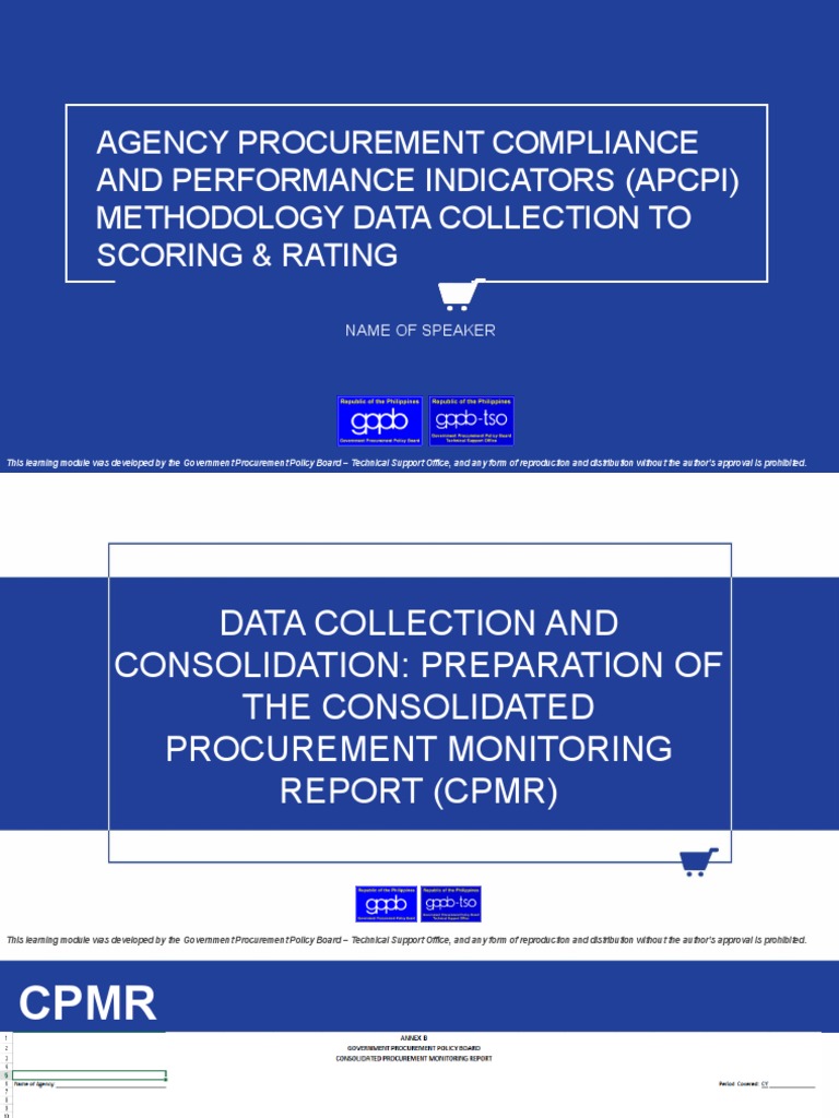 APCPI Methodology | PDF | Procurement | Specification (Technical Standard)