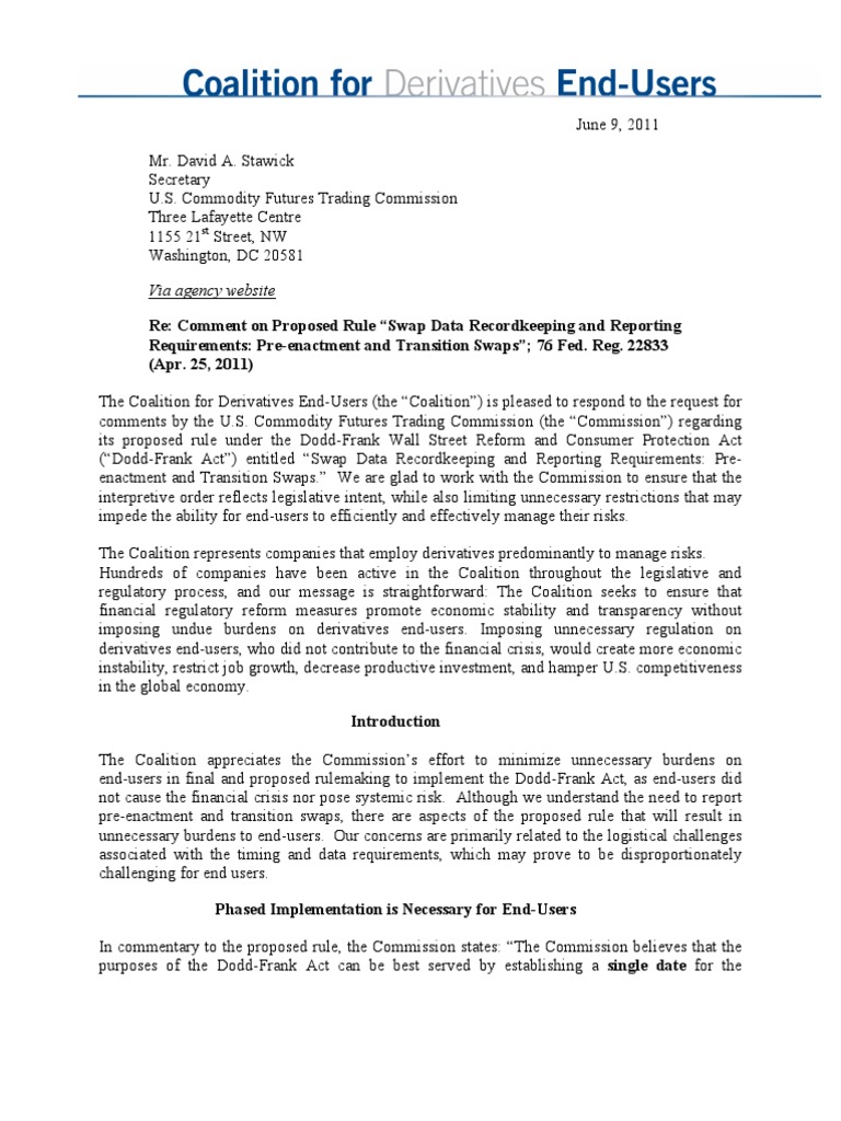 Michael Bopp | PDF | Dodd–Frank Wall Street Reform And Consumer ...