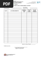 Ojt Daily Time Record | PDF