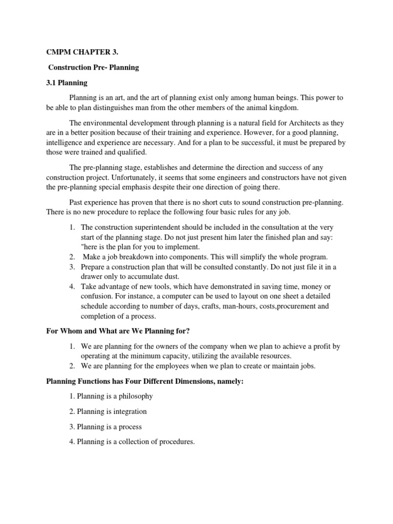 CMPM Chapter 3 | PDF | Budget | Procurement