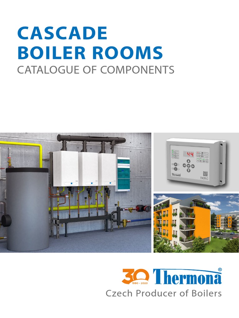 Cascade Boiler Rooms: Catalogue of Components | PDF | Boiler | Thermostat