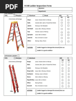 Hand Tool Inspection Checklist | PDF