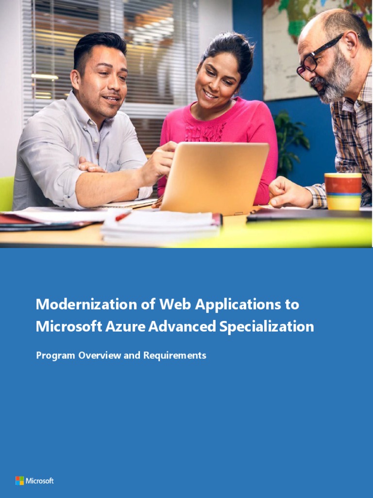 Modernization of Web Apps To Microsoft Azure Advanced Specialization Overview May | PDF ...