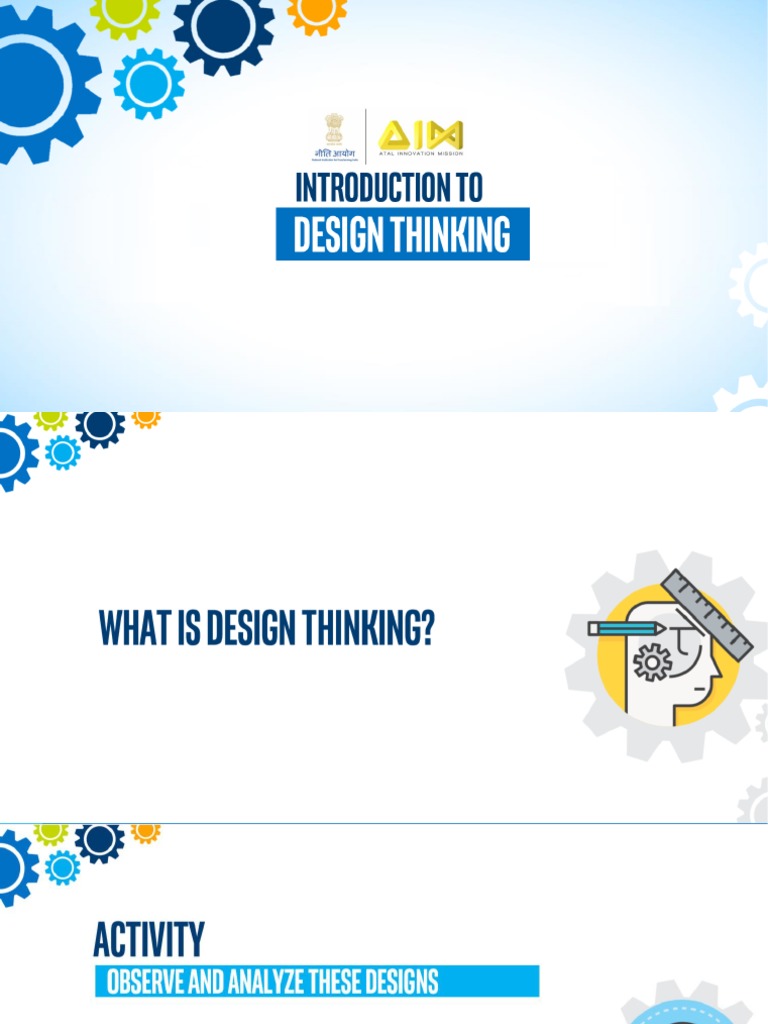 Introduction Design Thinking-Presentation | PDF