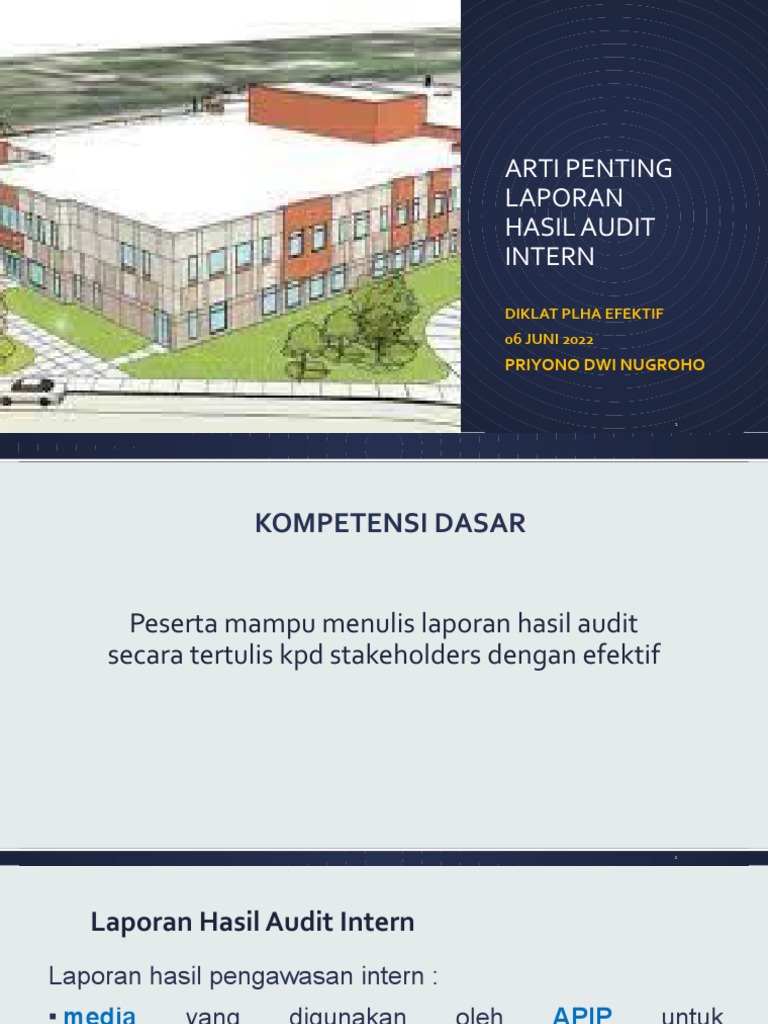 Arti Penting Laporan Hasil Audit - 06 - 06 - 2022 | PDF | Bisnis