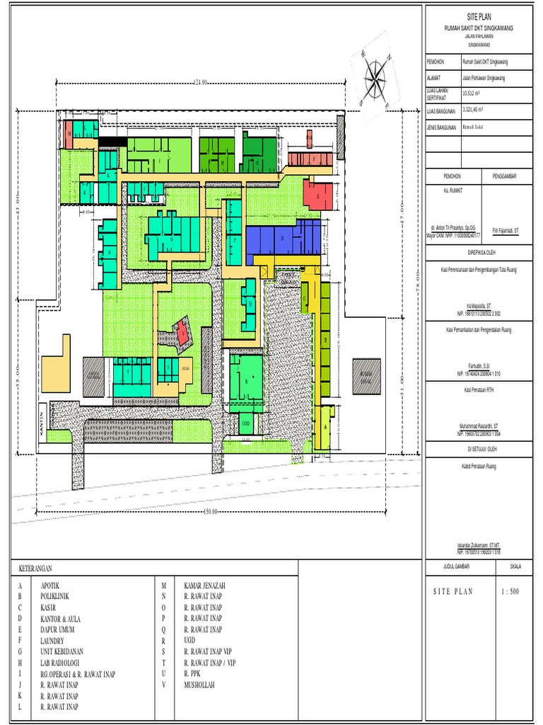 Siteplan DKT PDF | PDF
