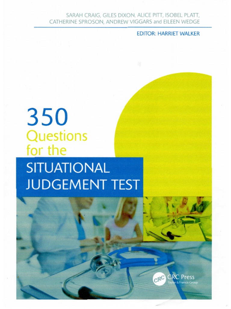 350 Questions For The Situational Judgement Test | PDF | Test ...