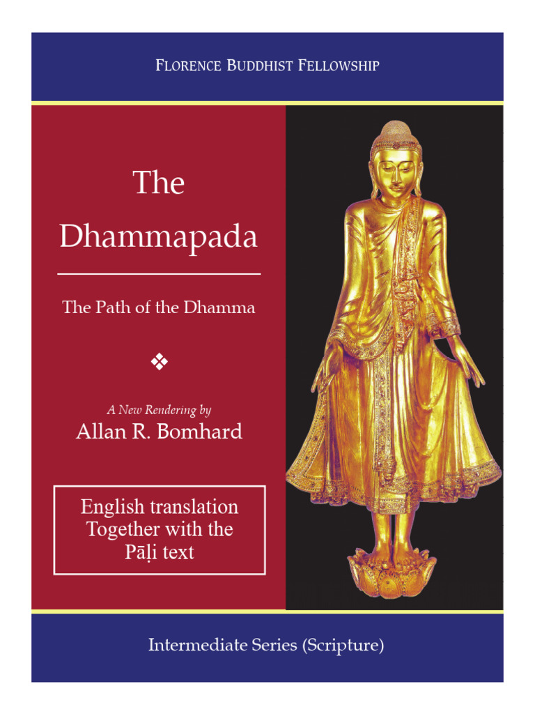 Bomhard (Translator) - Dhammapada (English and Pali) (2022) | PDF | Buddhist Philosophy | Āstika