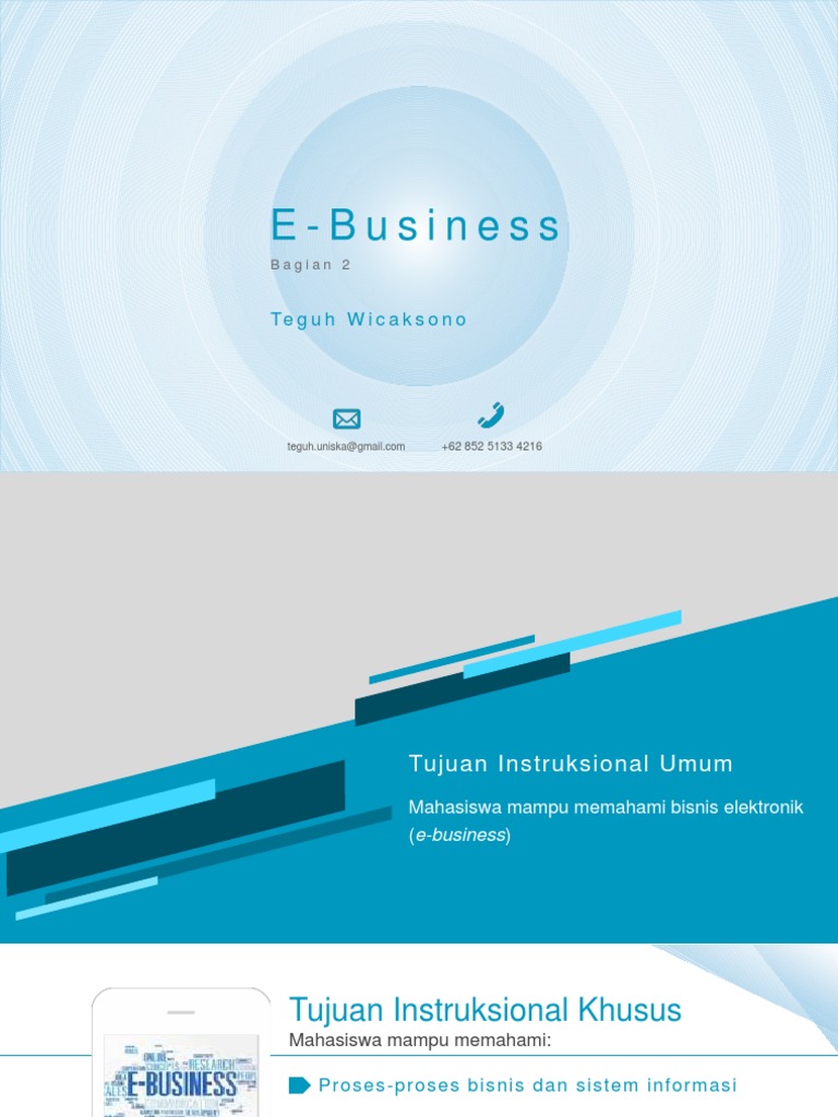 E Business 2 | PDF | Bisnis | Komputer