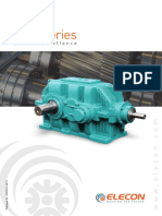 Elecon Gear Box O&M Manual | PDF | Bearing (Mechanical) | Gear