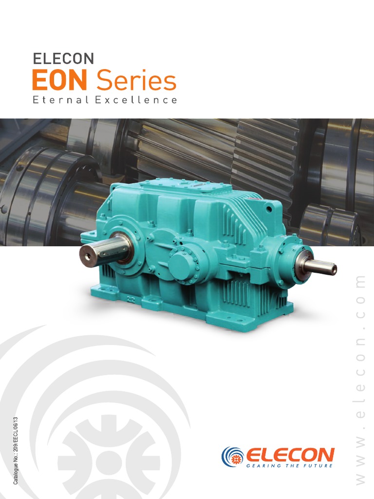 EON Series | PDF | Gear | Transmission (Mechanics)