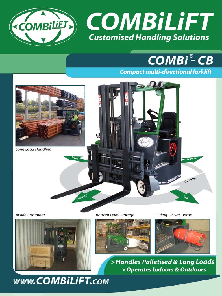Combi - CB: Customised Handling Solutions | PDF | Forklift | Wheel
