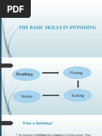 PATH FIT 3 Basic Swimming Handout | PDF | Swimming (Sport) | Swimming