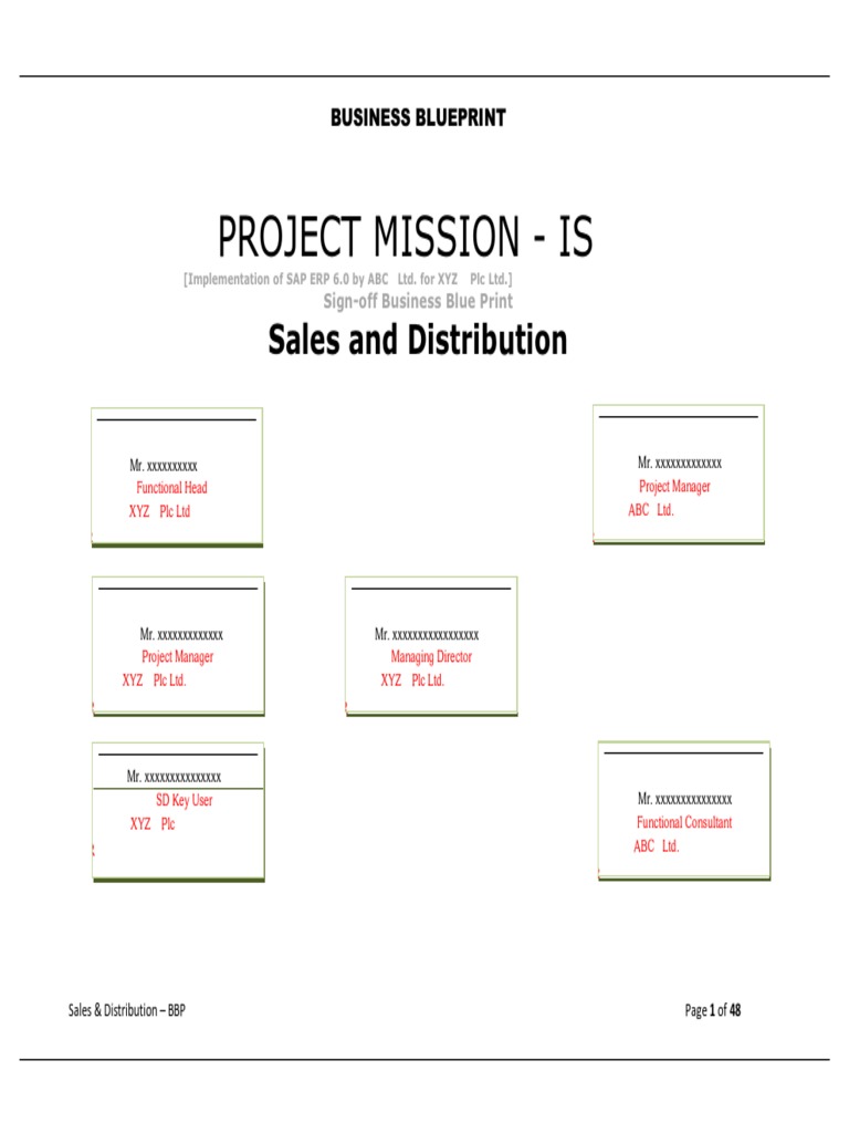 4280 Sample SD BBP Document | PDF