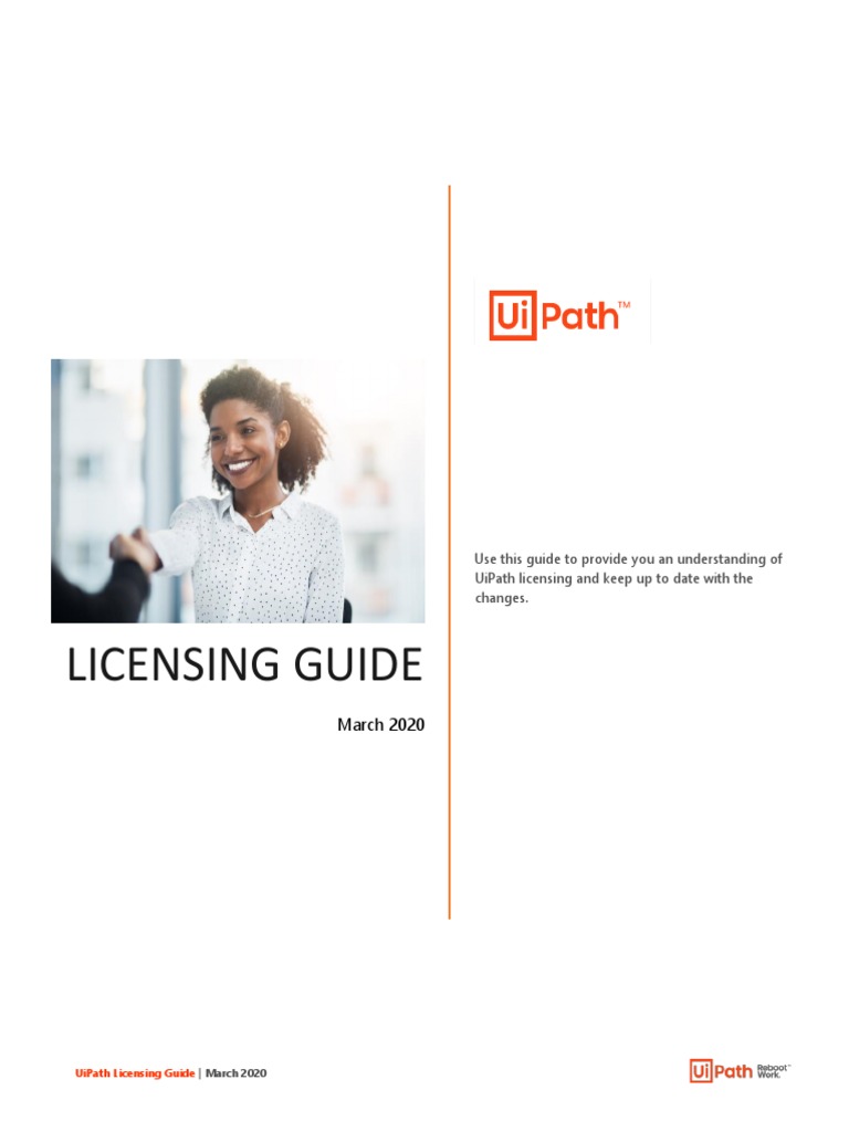 UiPath Licensing Guide | PDF | Automation | Cloud Computing