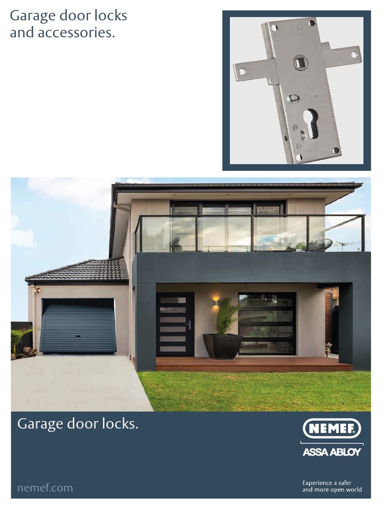 Nemef Garage Door Locks | Download Free PDF | Garage (Residential) | Door