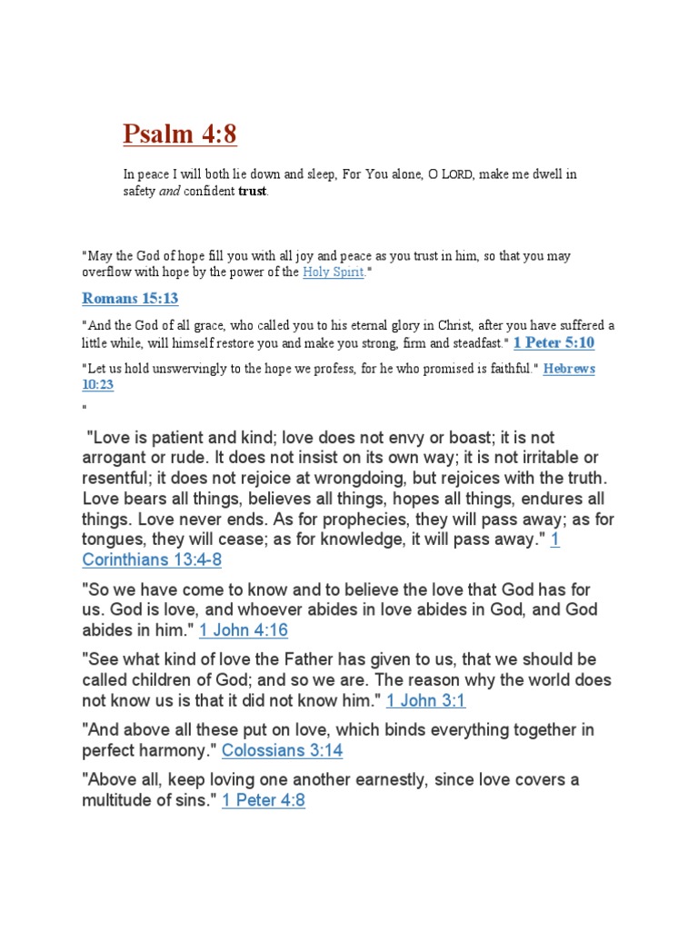 Bible Verses About Healing PDF | PDF | Books Of Samuel | Saul
