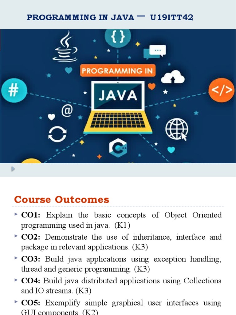 Java Unit 1 | PDF | Java Virtual Machine | Data Type