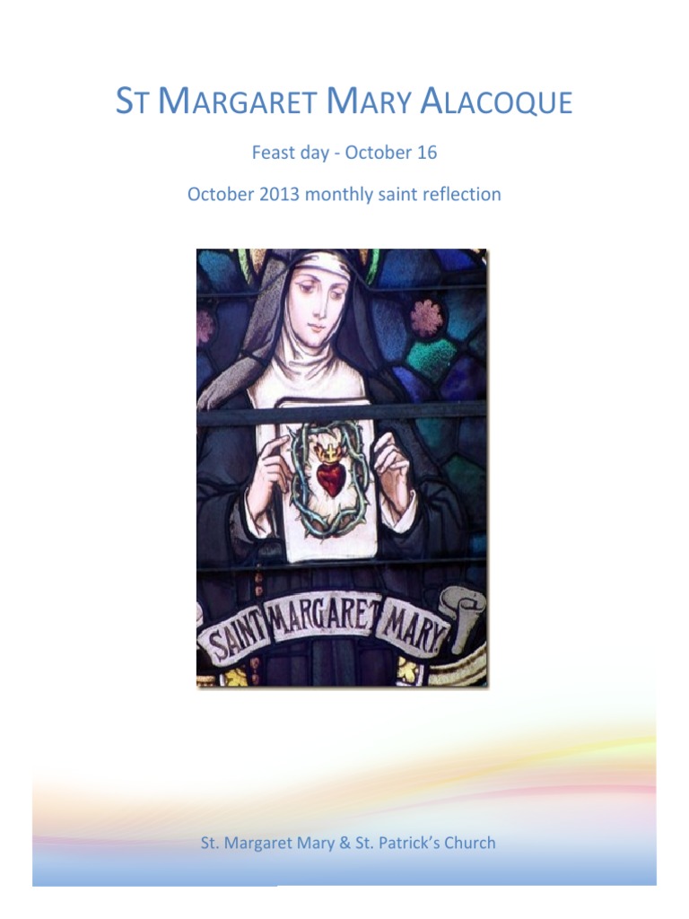 Saint Margaret Mary | PDF | Mary, Mother Of Jesus | Jesus