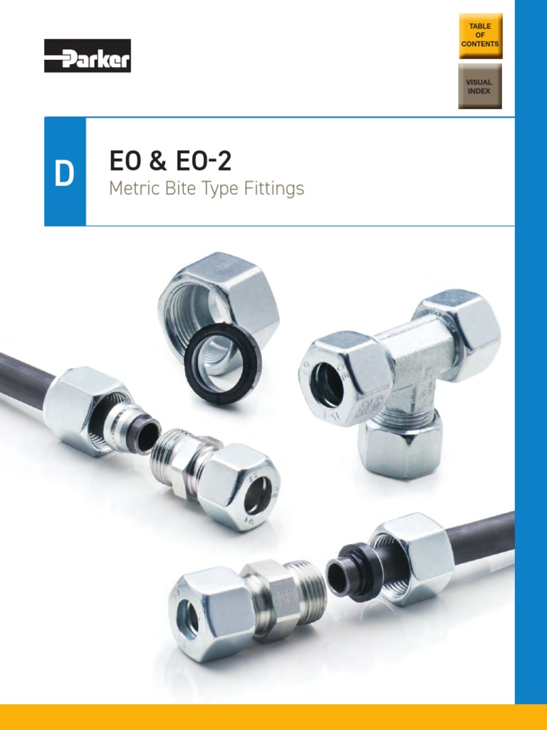 EO & EO 2: Metric Bite Type Fittings | PDF | Pipe (Fluid Conveyance ...