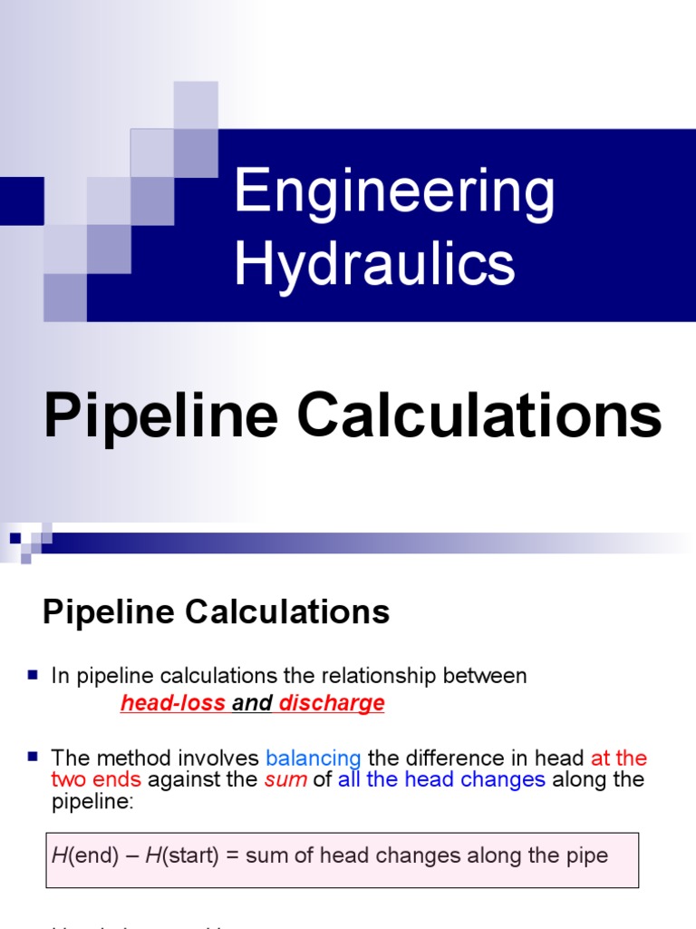 Pipeline Calculations and Flow Analysis | PDF | Fluid Dynamics | Gases
