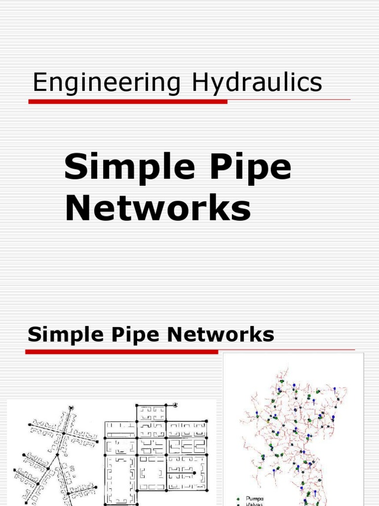 Engineering Hydraulics/Simple Pipe Networks | PDF | Fluid Dynamics ...