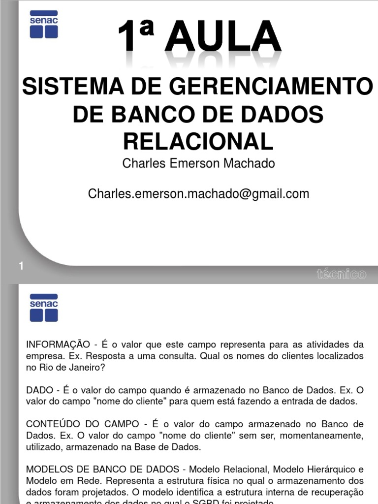 SGBDR | Descargar gratis PDF | Postgre SQL | Modelo relacional SGBDR | Descargar gratis PDF | Postgre SQL | Modelo relacional