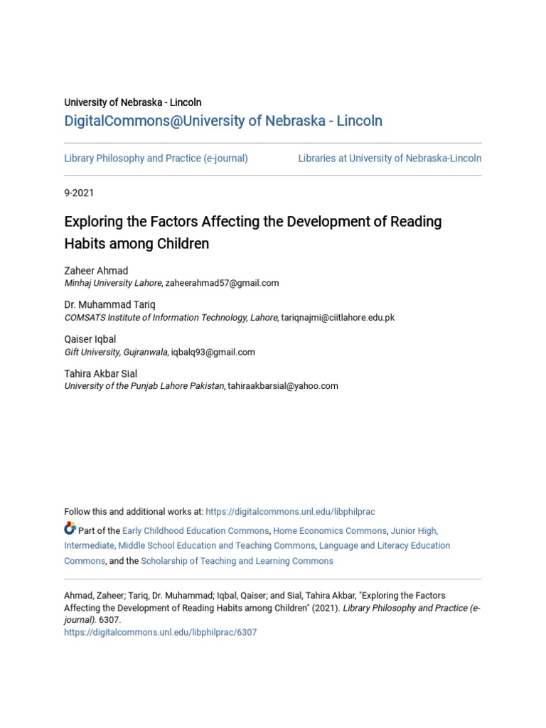 Article in Library Philosophy | PDF | Literacy | Libraries