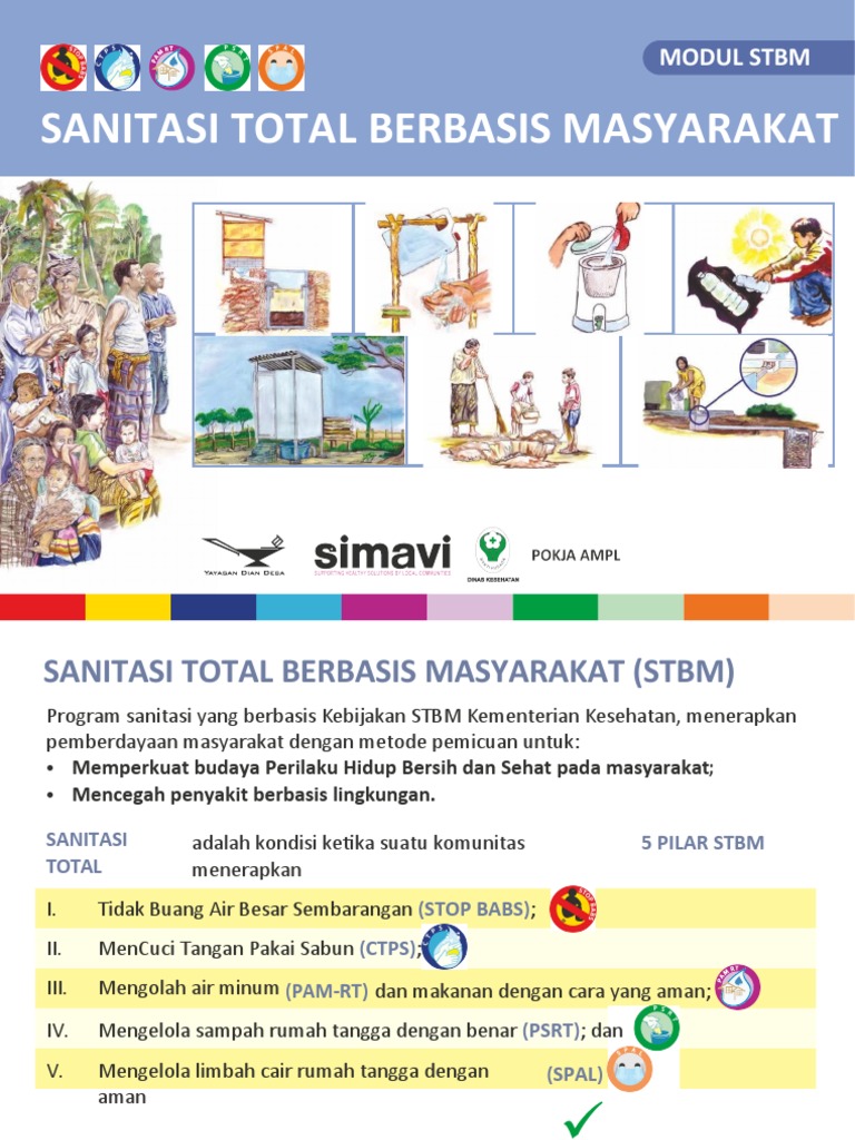 Modul STBM Sanitasi Total Berbasis Masyarakat | PDF