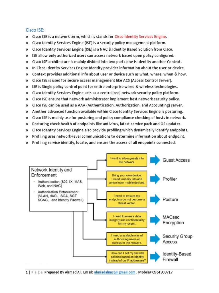 Cisco ISE:: Cisco Identity Services Engine | PDF | Computer Network ...