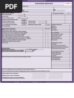 Scaffolding Handover Certificate | PDF | Scaffolding | Crane (Machine)