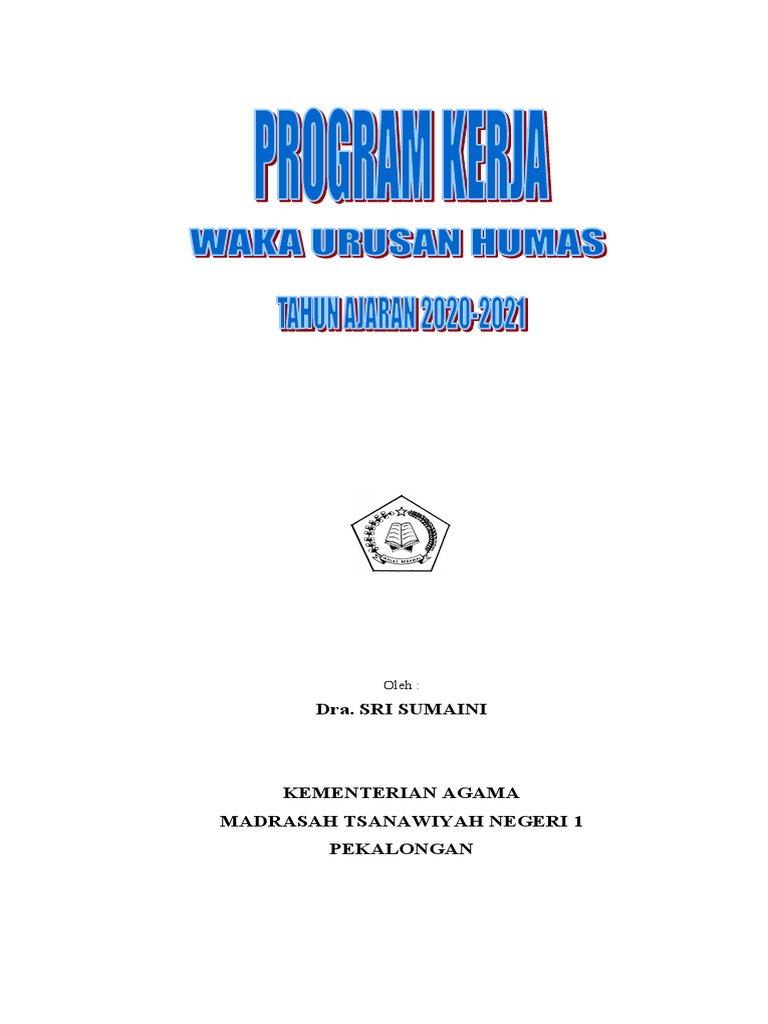 Program Kerja Waka Humas | PDF