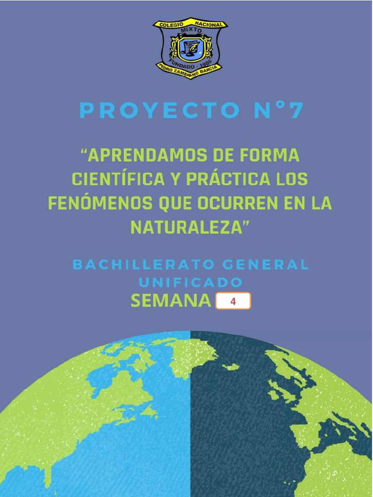 Proyecto Científico N7 S4 | PDF | Ácidos nucleicos | Química